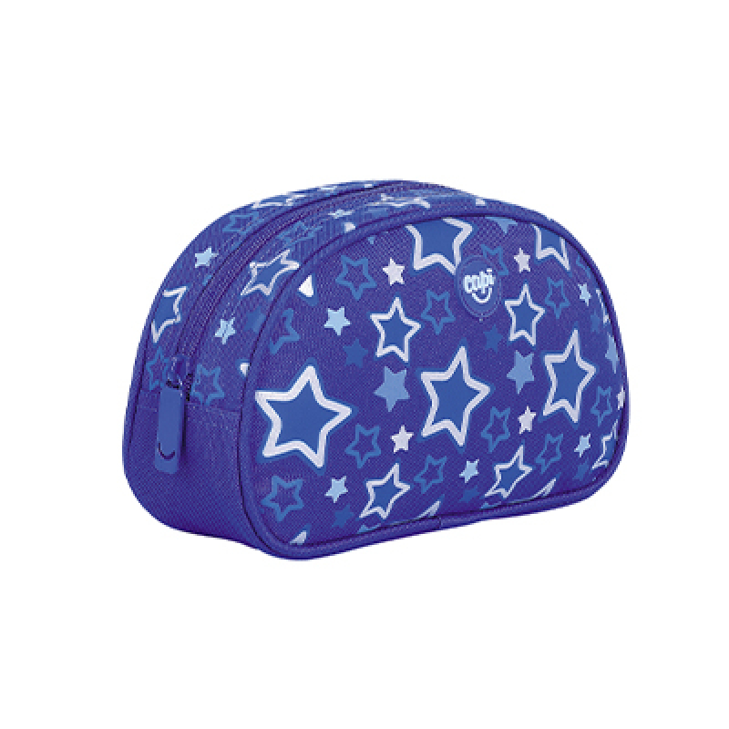 ESTUCHE OVALADO JOY BLUE STARS