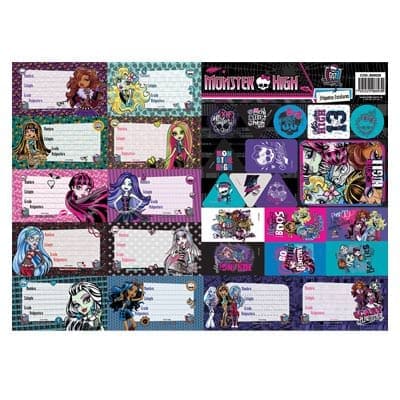 Etiquetas Imprimibles De Monster High Etiquetas Minnie Mouse Name